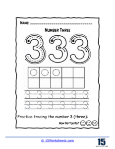 Number 3 Worksheets | Boost Numeracy - 15 Worksheets.com