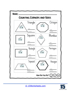 Preschool Shapes Worksheets - 15 Worksheets.com