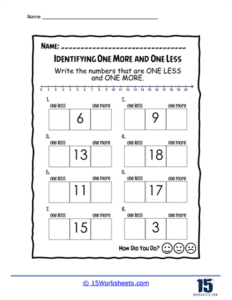 More or Less Worksheets | Comparison Skills - 15 Worksheets.com