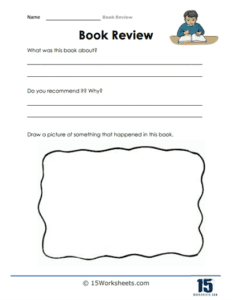 Book Review Worksheets | Help Kids Critique - 15 Worksheets.com