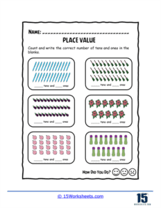 2 Digit Place Value Worksheets - 15 Worksheets.com