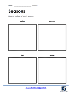 Seasons Worksheets | Seasonal Changes - 15 Worksheets.com