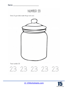 Number 23 Worksheets - 15 Worksheets.com
