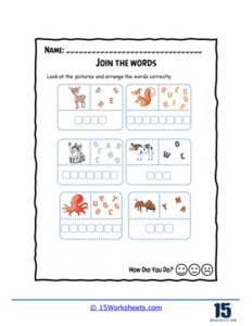 Words vs. Letters Worksheets - 15 Worksheets.com