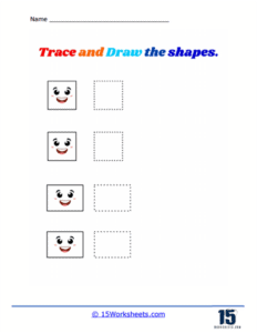 Drawing Shapes Worksheets - 15 Worksheets.com