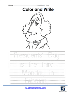 Presidents Day Worksheets | Holiday Collection - 15 Worksheets.com