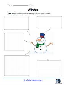 Winter Worksheets - 15 Worksheets.com