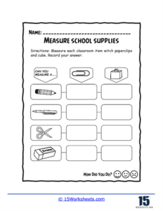 Non-Standard Units of Measure Worksheets - 15 Worksheets.com