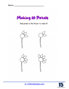 Making 10 Worksheets | Numeracy Skills - 15 Worksheets.com