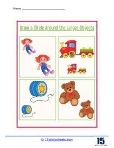 Sort By Size Worksheets | Compare, Order & Classify - 15 Worksheets.com