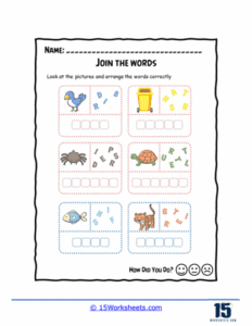 Words vs. Letters Worksheets - 15 Worksheets.com