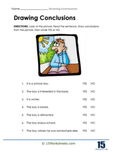 Drawing Conclusions Worksheets | Evidence-Based Reasoning - 15 ...