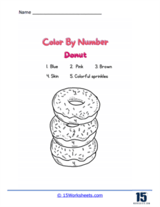 Color By Number Worksheets - 15 Worksheets.com