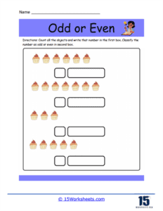Odd or Even Worksheets | Classify Numbers - 15 Worksheets.com