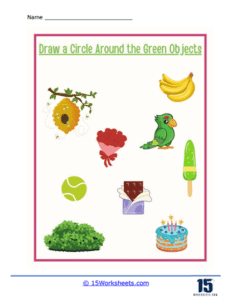 Sort By Color Worksheets | Matching & Categorizing - 15 Worksheets.com