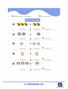 Count and Add Worksheets - 15 Worksheets.com