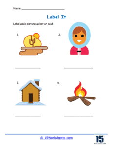 Hot or Cold Worksheets - 15 Worksheets.com