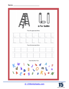 Letter L Worksheets | Alphabet Series - 15 Worksheets.com