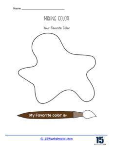 Mixing Colors Worksheets | Learning Colors - 15 Worksheets.com