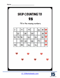 Skip Counting By 2s Worksheets - 15 Worksheets.com