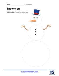 Snowman Worksheets | Literacy Activities - 15 Worksheets.com