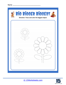 Big, Bigger, Biggest Worksheets | Sizing Activity - 15 Worksheets.com