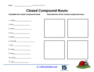 Compound Nouns Worksheets - 15 Worksheets.com
