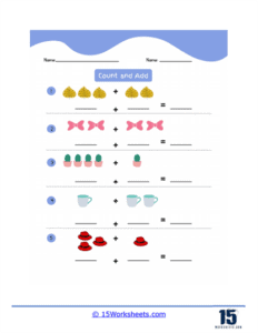 Count and Add Worksheets - 15 Worksheets.com