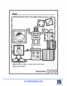 Squares Worksheets | Discover and Learn the Shape - 15 Worksheets.com