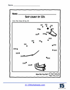Skip Counting By 10s Worksheets | Numeracy - 15 Worksheets.com