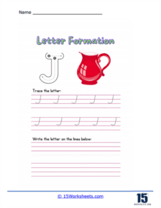 Letter Formation Worksheets - 15 Worksheets.com