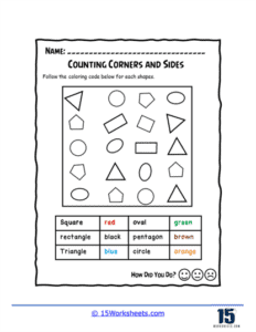 Counting Corners Worksheets - 15 Worksheets.com