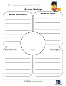 Hispanic Heritage Month Worksheets | Celebrate Latino Culture - 15 ...