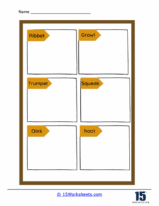 Animal Sounds Worksheets | Vocal Cues Activities - 15 Worksheets.com