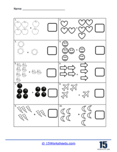 Single Digit Addition Worksheets - 15 Worksheets.com