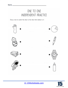 1 to 1 Relationships Worksheets - 15 Worksheets.com