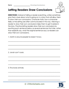Drawing Conclusions Worksheets | Evidence-Based Reasoning - 15 ...