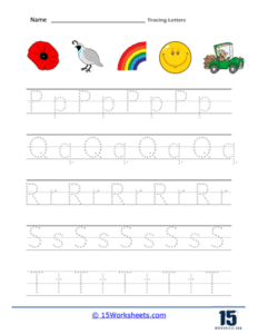 Letter Tracing Worksheets - 15 Worksheets.com