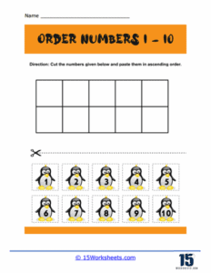 Ordering Numbers Worksheets | Numeracy Skills - 15 Worksheets.com