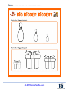 Big, Bigger, Biggest Worksheets | Sizing Activity - 15 Worksheets.com