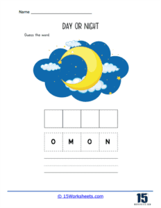 Day or Night Worksheets | Earth's Cycle & Sky Activities - 15 ...