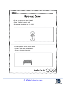 Draw What You Read Worksheets - 15 Worksheets.com