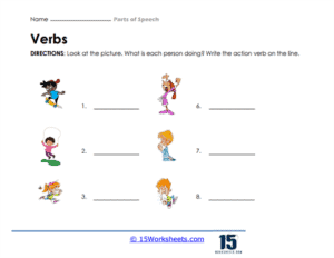 Parts of Speech Worksheets | Language Builders - 15 Worksheets.com