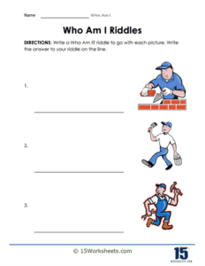 Who Am I? Worksheets | Critical Thinking - 15 Worksheets.com