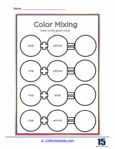 Rainbows Worksheets | Kindergarten Collection - 15 Worksheets.com