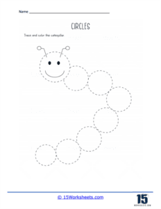 Circles Worksheets | Identify, Trace & Create - 15 Worksheets.com