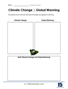Climate Change Worksheets - 15 Worksheets.com