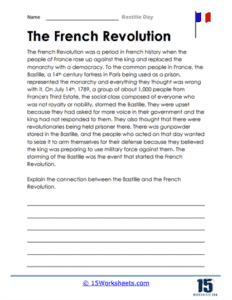 Bastille Day Worksheets - 15 Worksheets.com