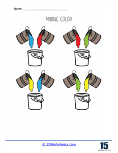 Mixing Colors Worksheets - 15 Worksheets.com