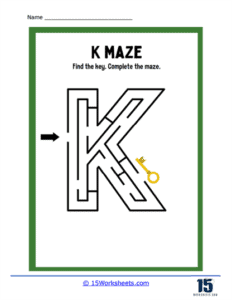 Letter K Worksheets | Alphabet Collection - 15 Worksheets.com